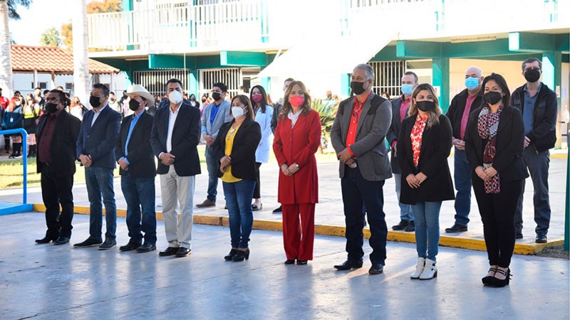 Regresan a clases presenciales en CBTA 197